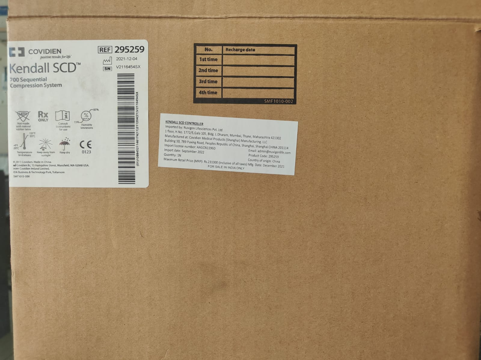 Covidien Kendall SCD 700 Series With Smart Compression Features ...